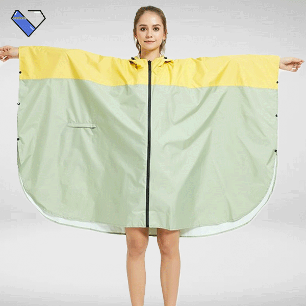 Lime Green Rain Poncho | The Ponchos