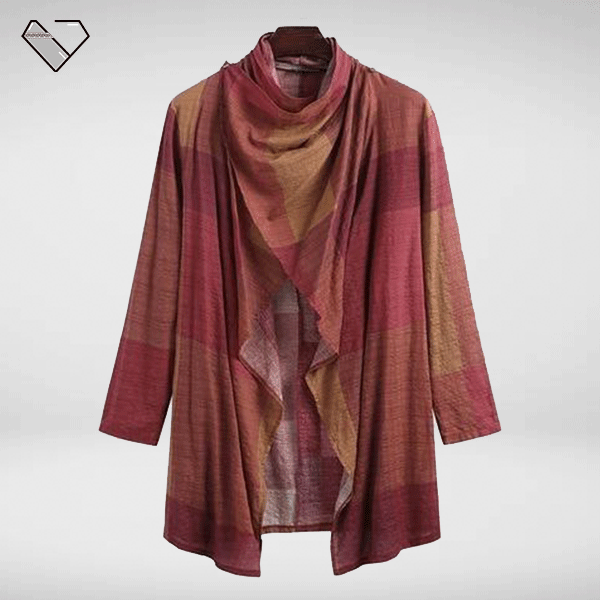 Mens Red Poncho | The Ponchos